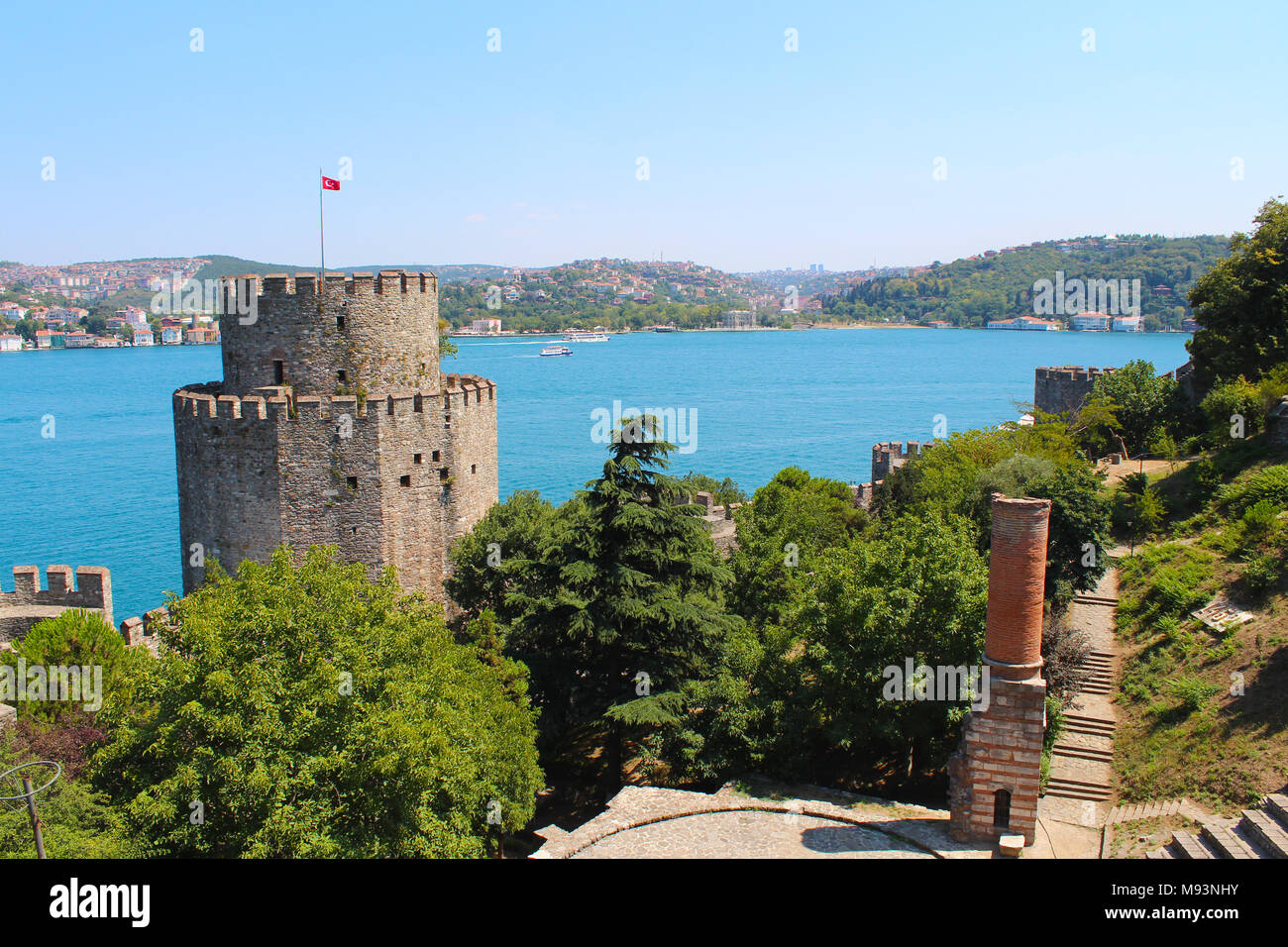 Rumeli hisari fortress and sea in Istanbul, Turkey Stock Photo - Alamy