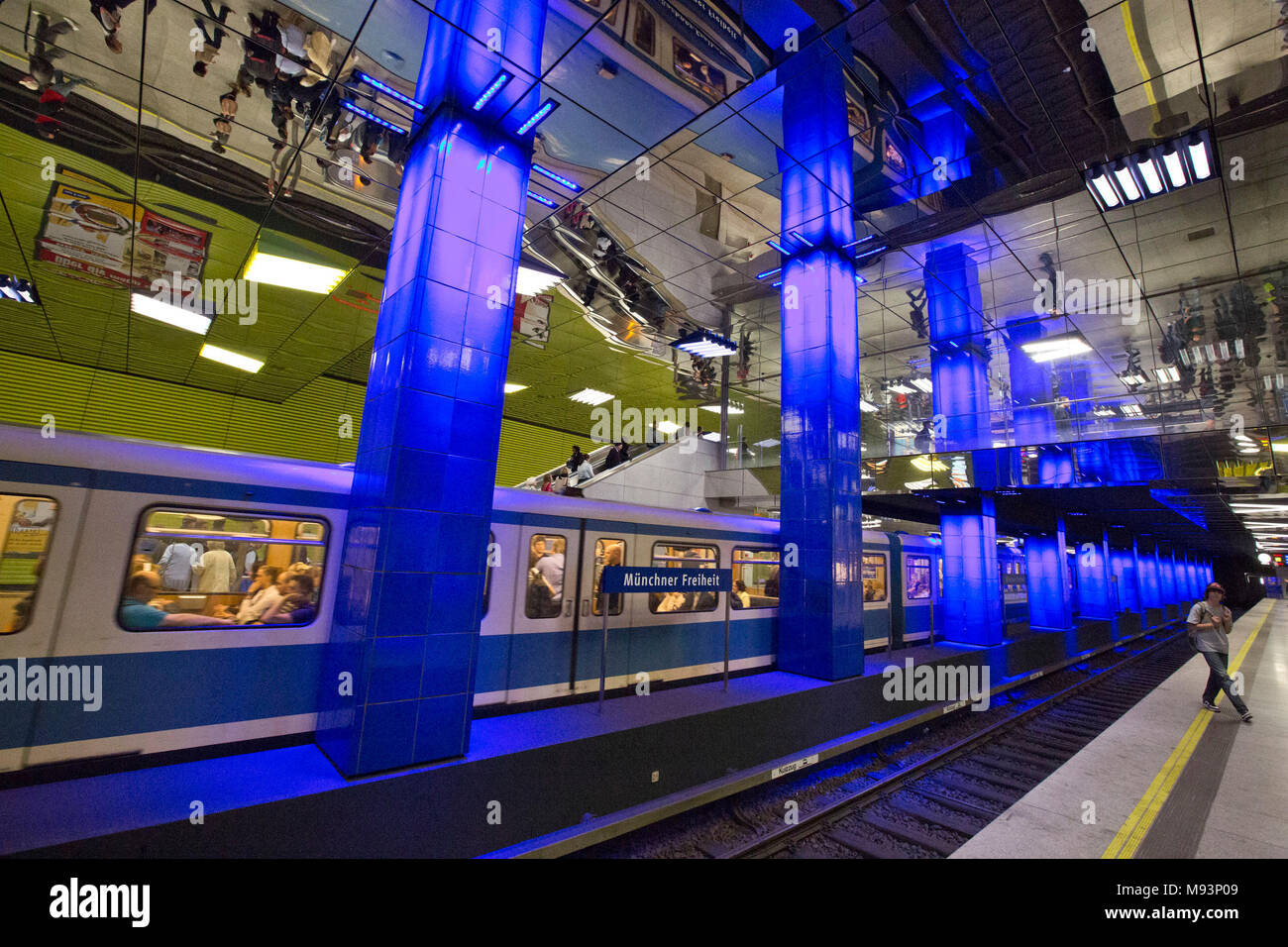 Munich subway trilogy hi-res stock photography and images - Alamy