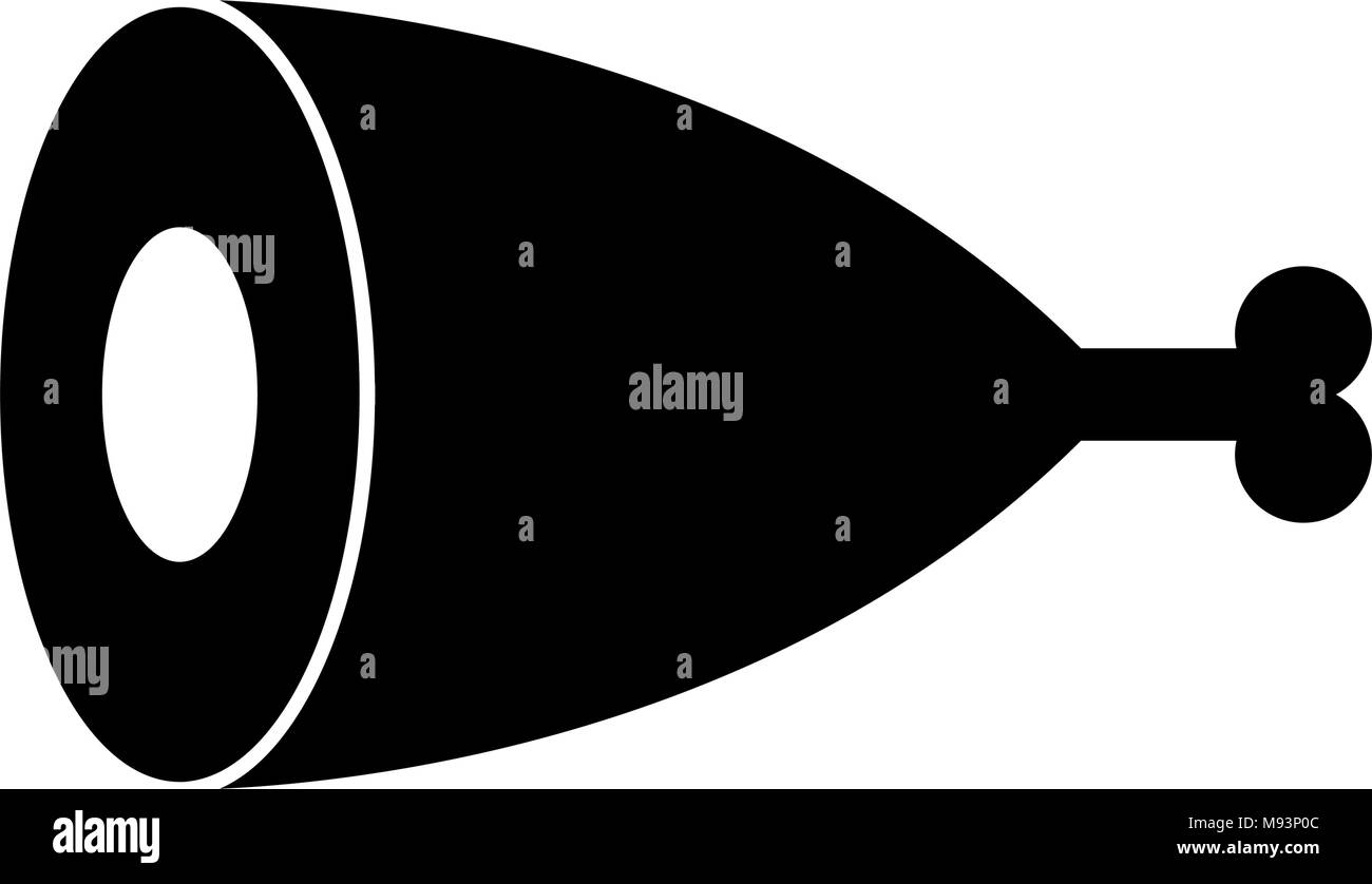 ham leg icon Stock Vector Image & Art - Alamy