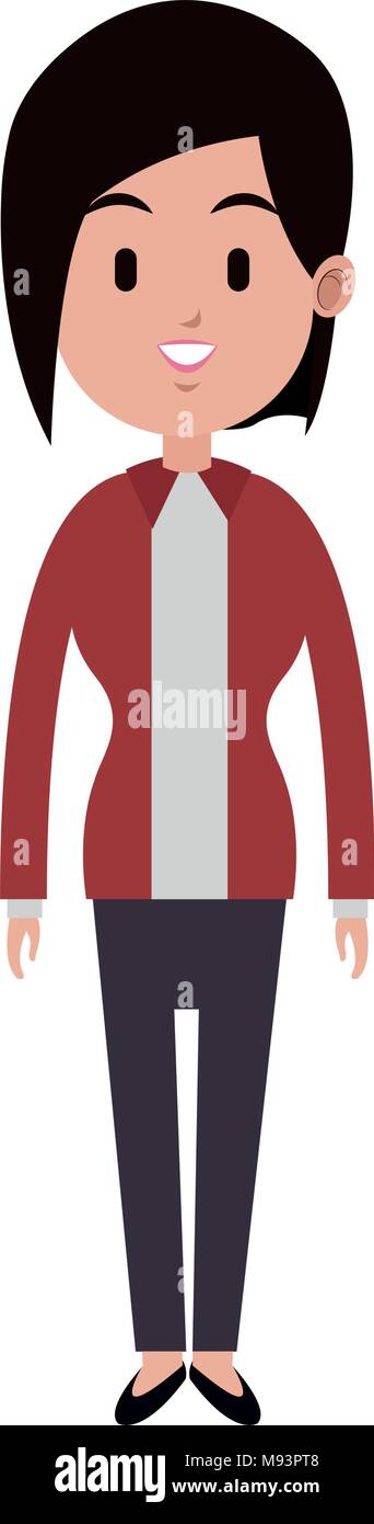 Executive woman cartoon vector illustration graphic design Stock Vector ...