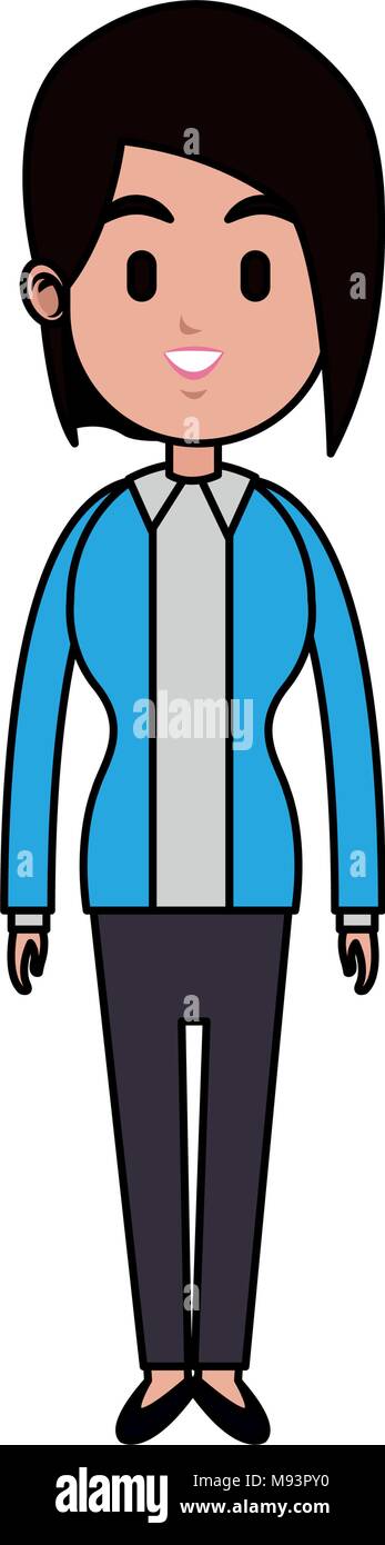 Executive woman cartoon vector illustration graphic design Stock Vector ...