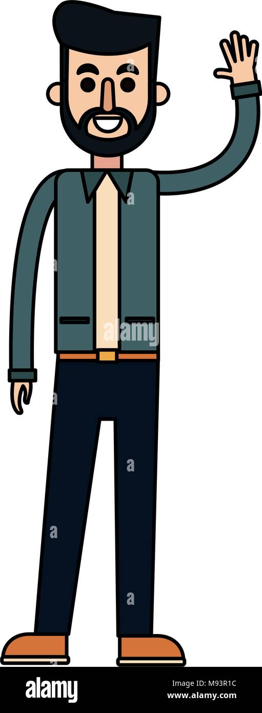 Young businessman cartoon vector illustration graphic design Stock ...