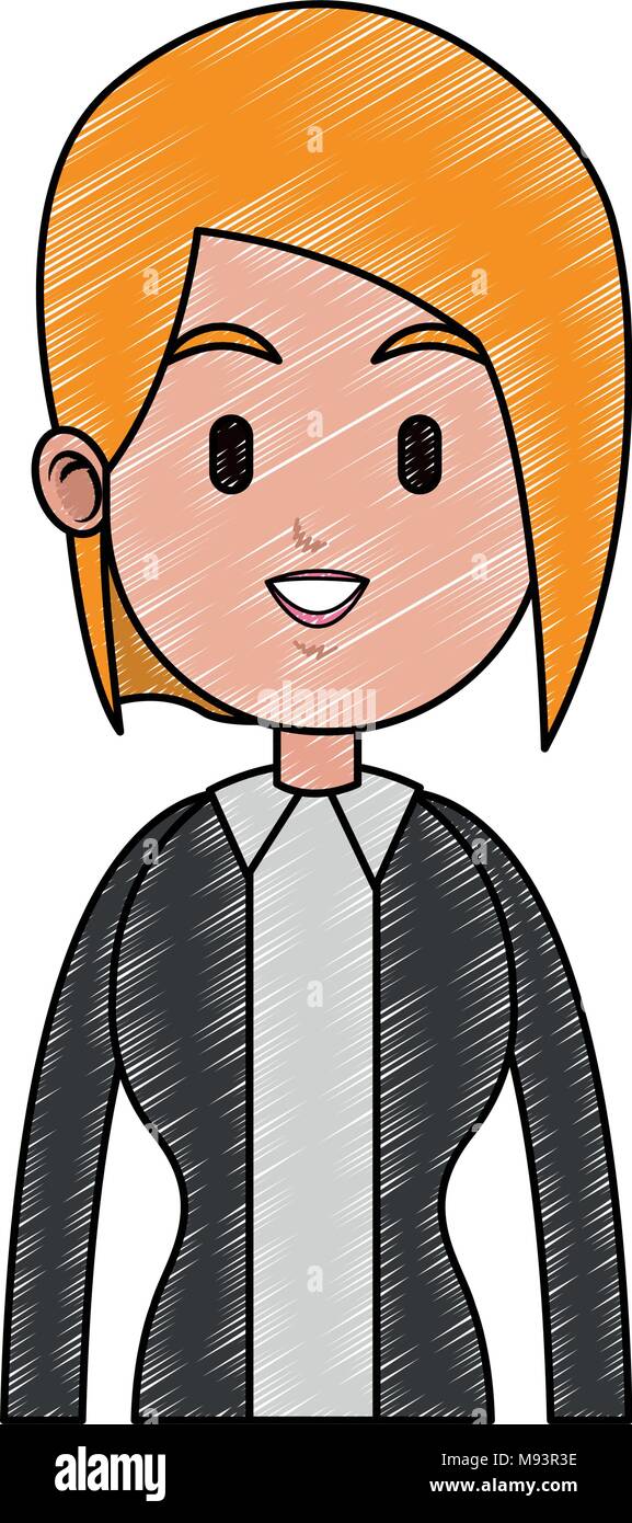 Executive woman cartoon icon vector illustration graphic design Stock ...