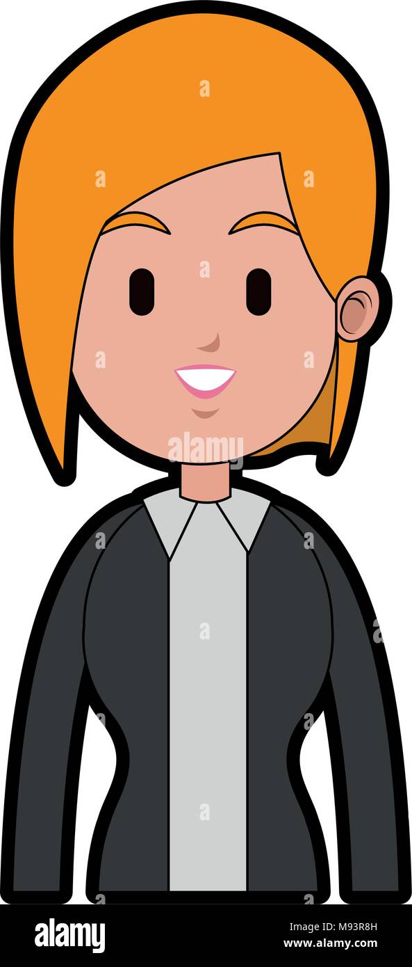 Executive woman cartoon icon vector illustration graphic design icon ...