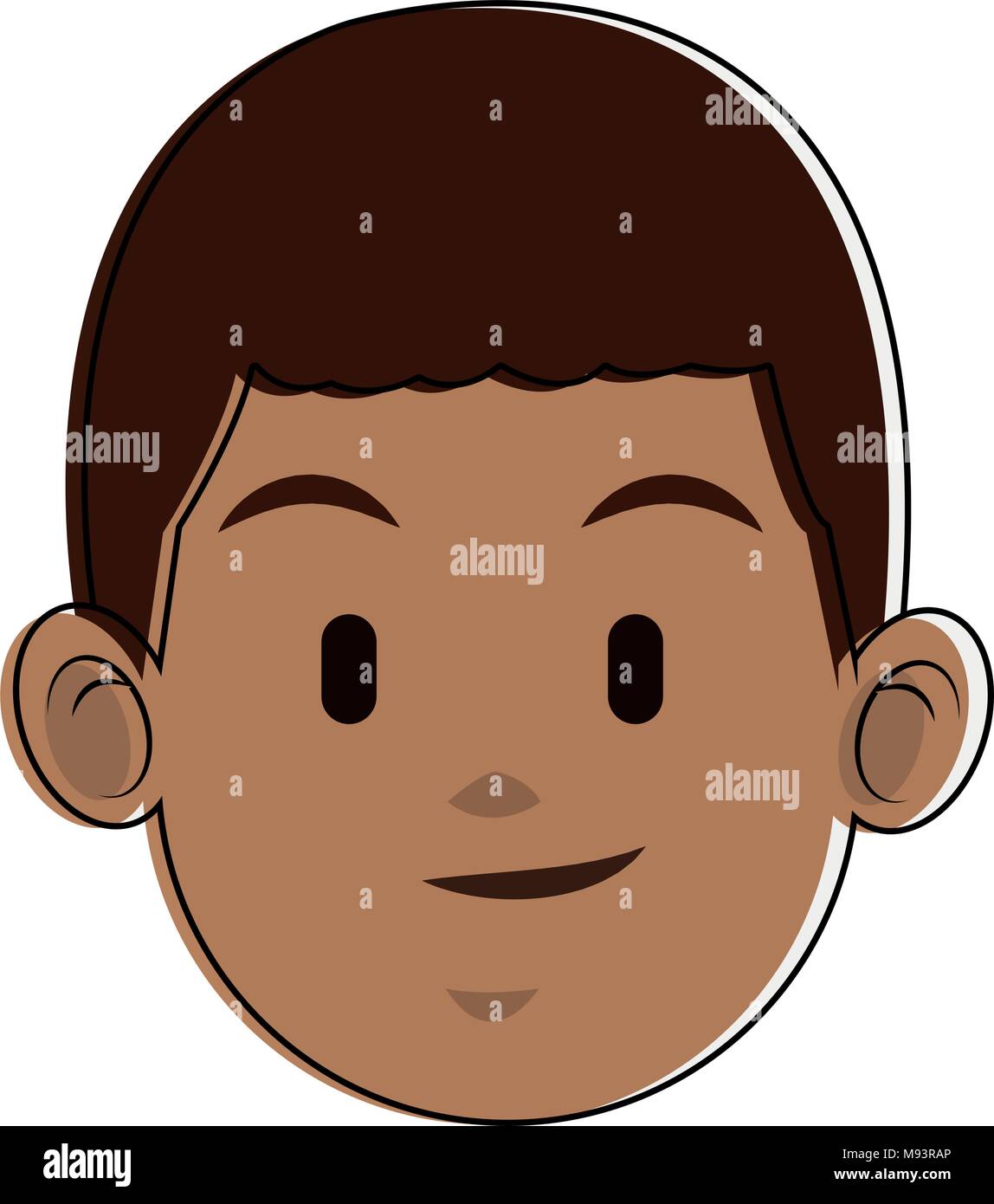 Smile afro Stock Vector Images - Alamy