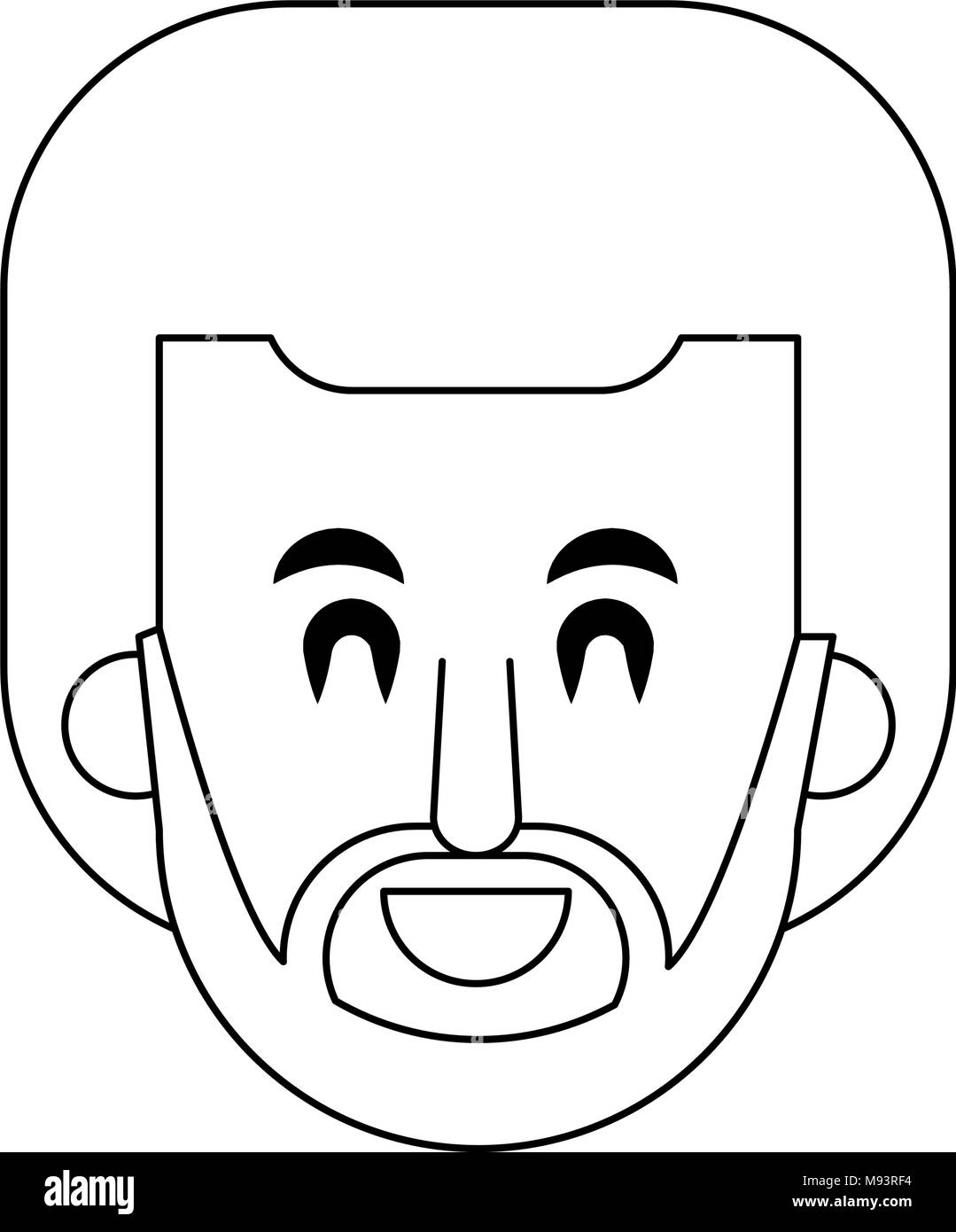 Man face cartoon Stock Vector Image & Art - Alamy