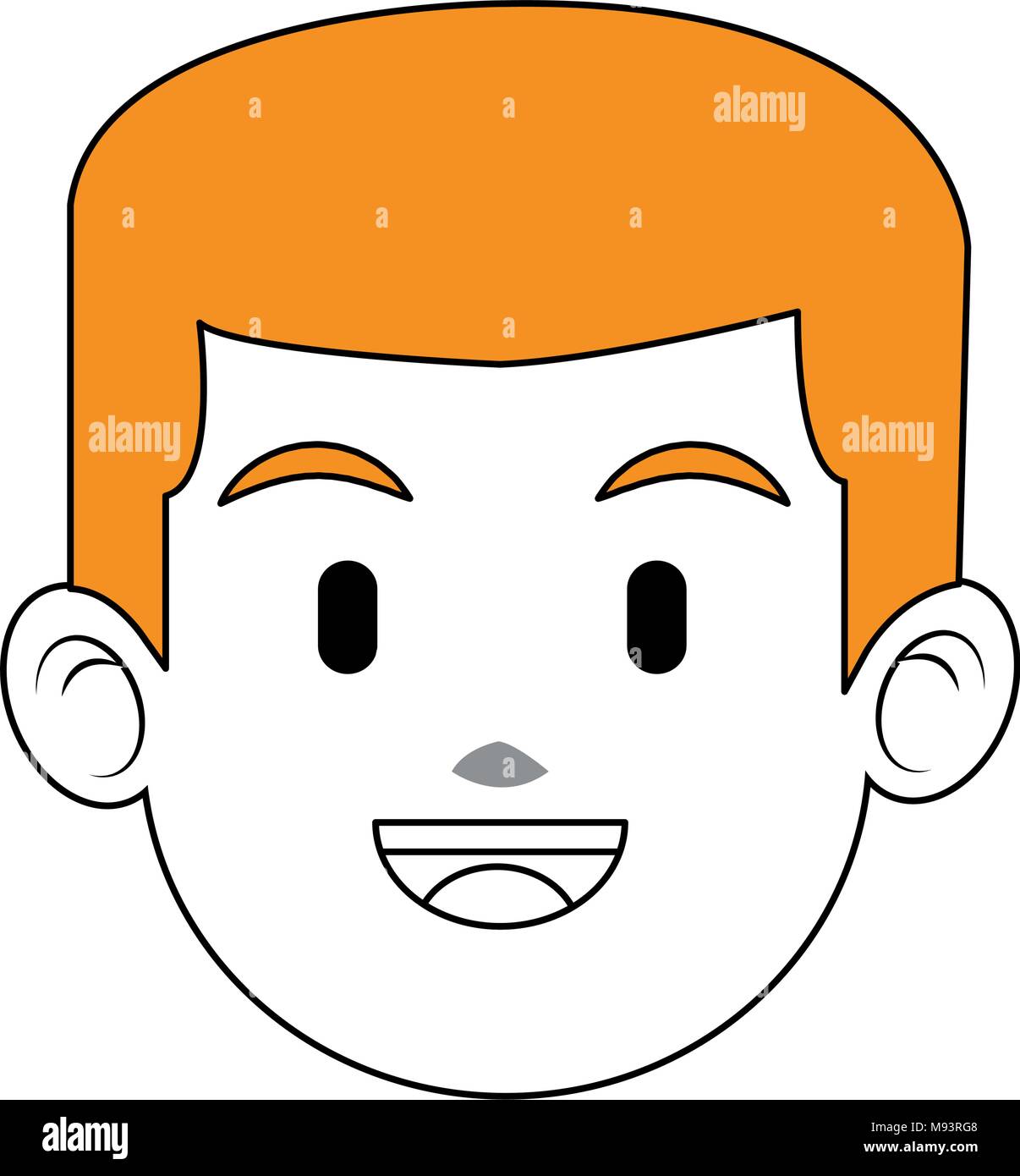Man face cartoon Stock Vector Image & Art - Alamy