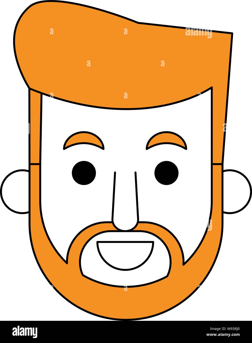 Man face cartoon Stock Vector Image & Art - Alamy