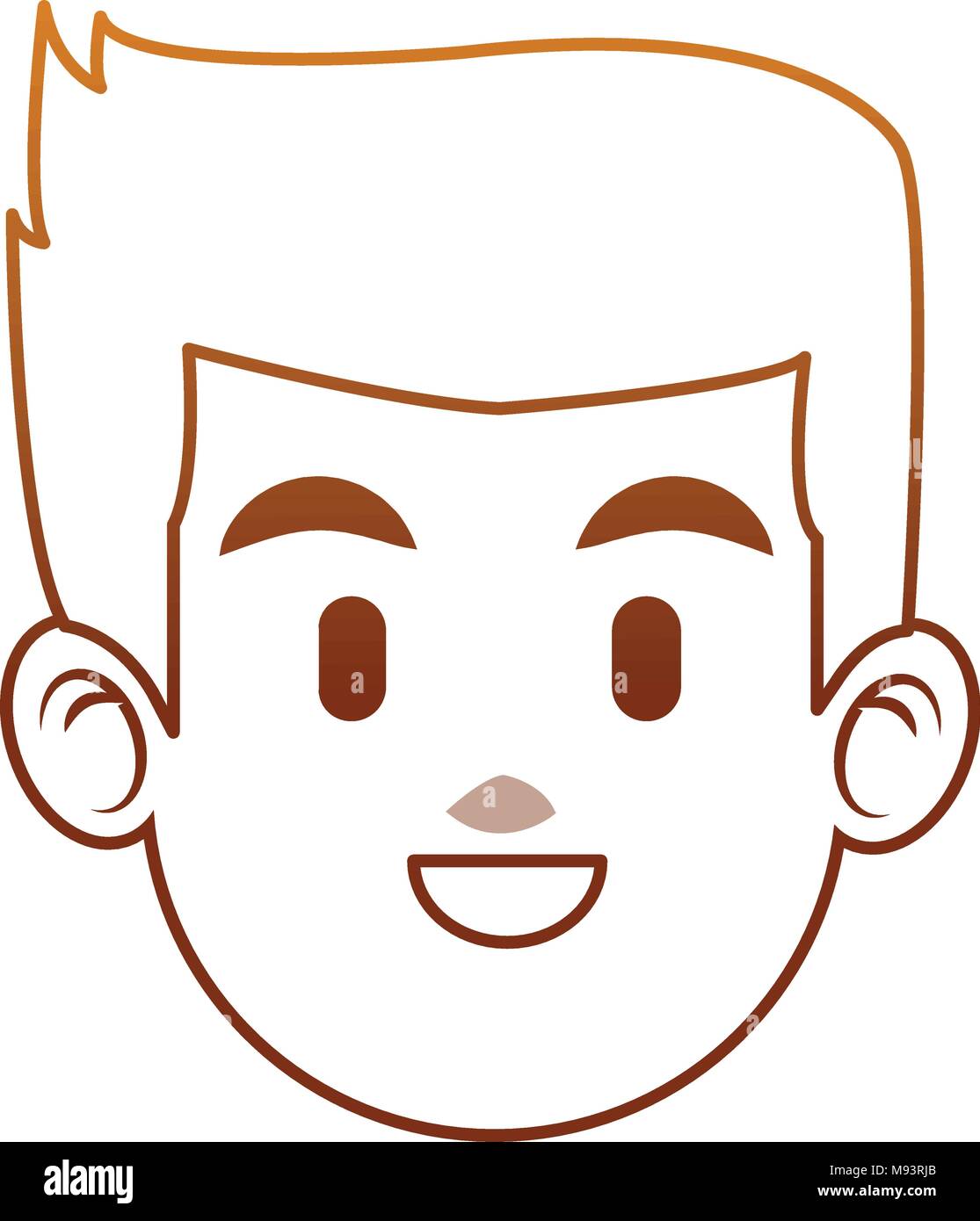 Man face cartoon Stock Vector Image & Art - Alamy