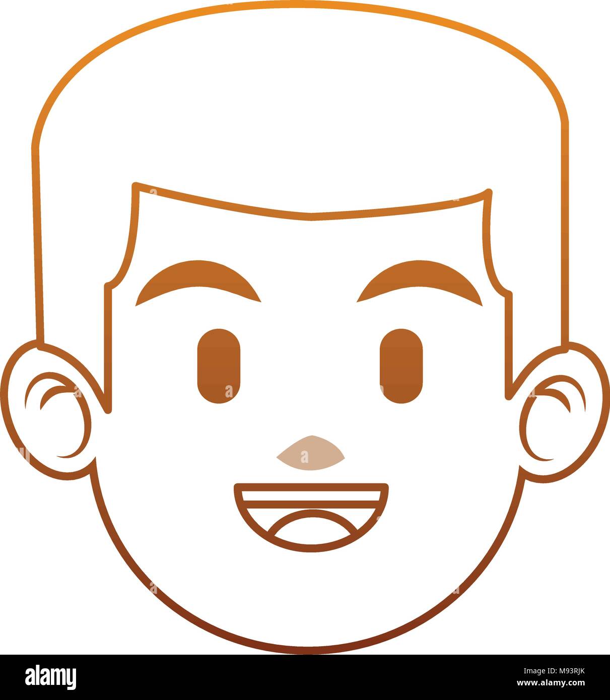 Man face cartoon Stock Vector Image & Art - Alamy