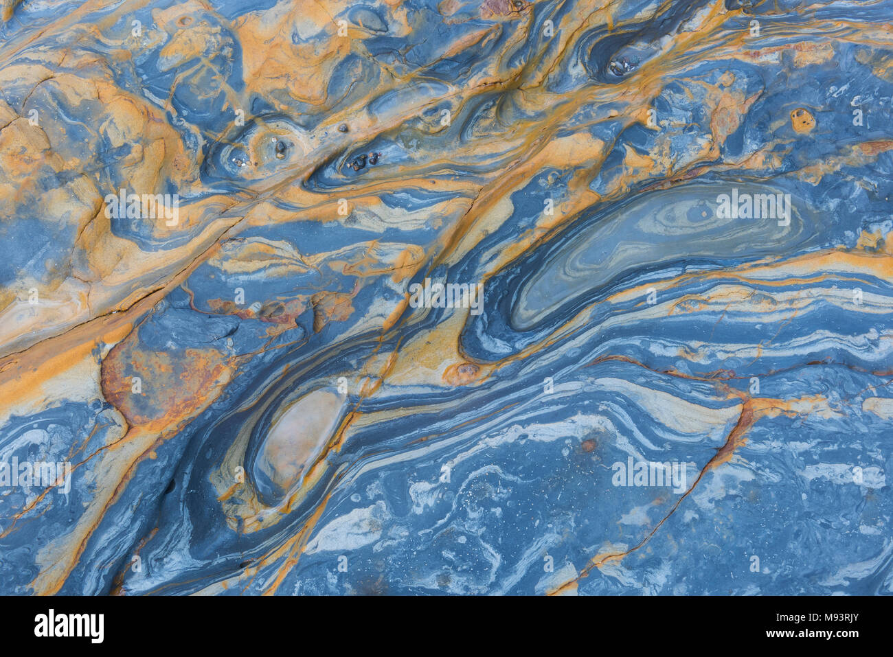 Sedimentary rocks (Carmelo formation), Weston Beach. This younger ...