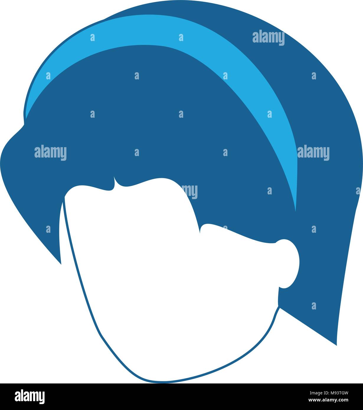 Shading face Stock Vector Images - Alamy