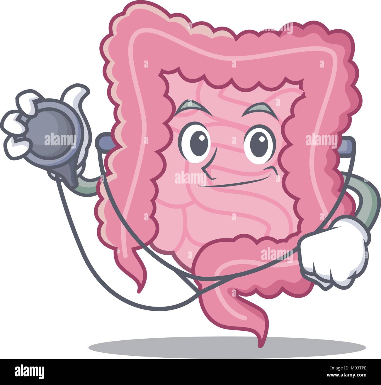 Doctor intestine character cartoon style Stock Vector Image & Art - Alamy