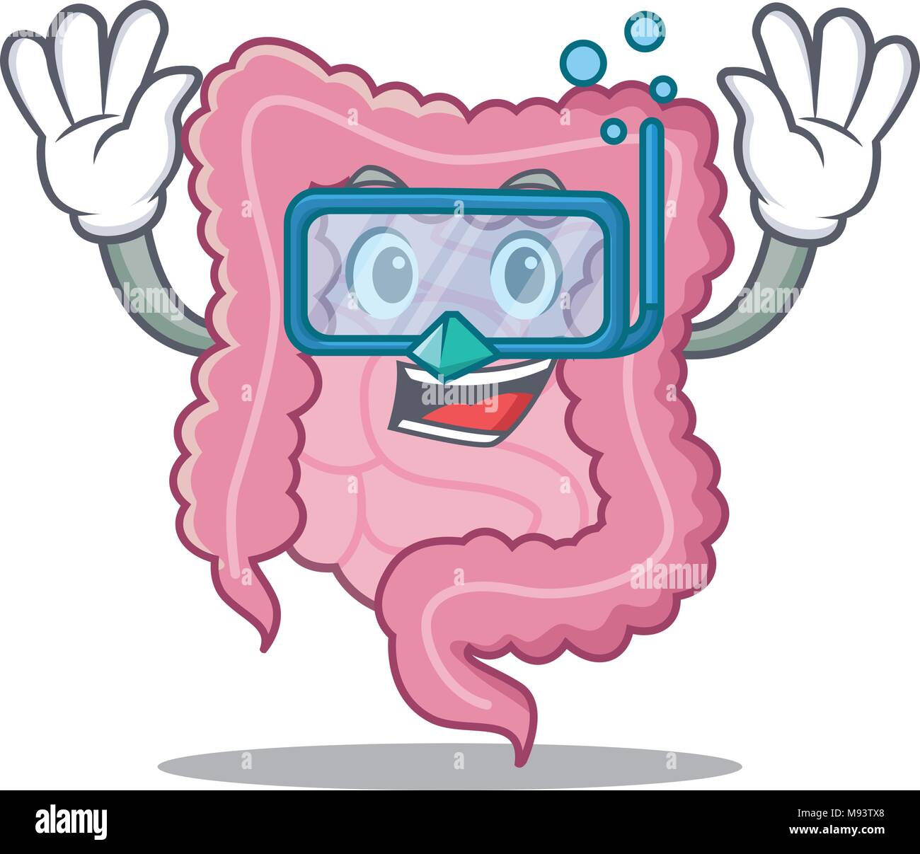 Digestive diving Stock Vector Images - Alamy