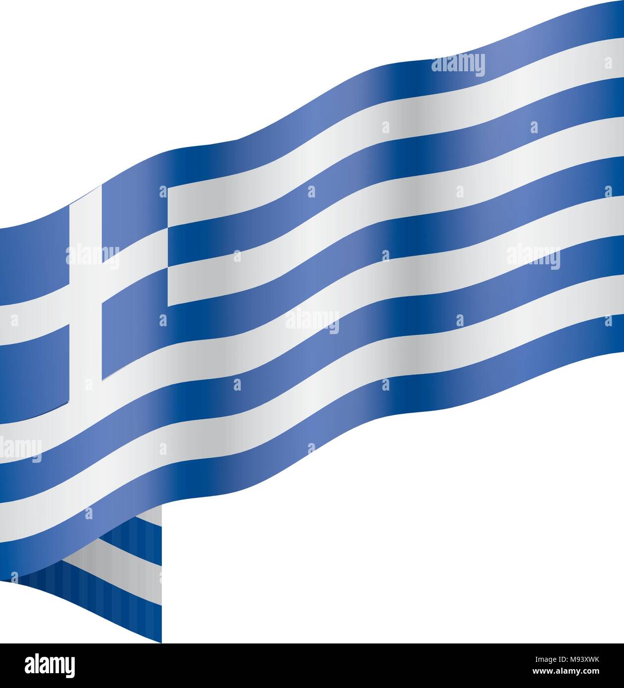 Greece flag, vector illustration Stock Vector Image & Art - Alamy