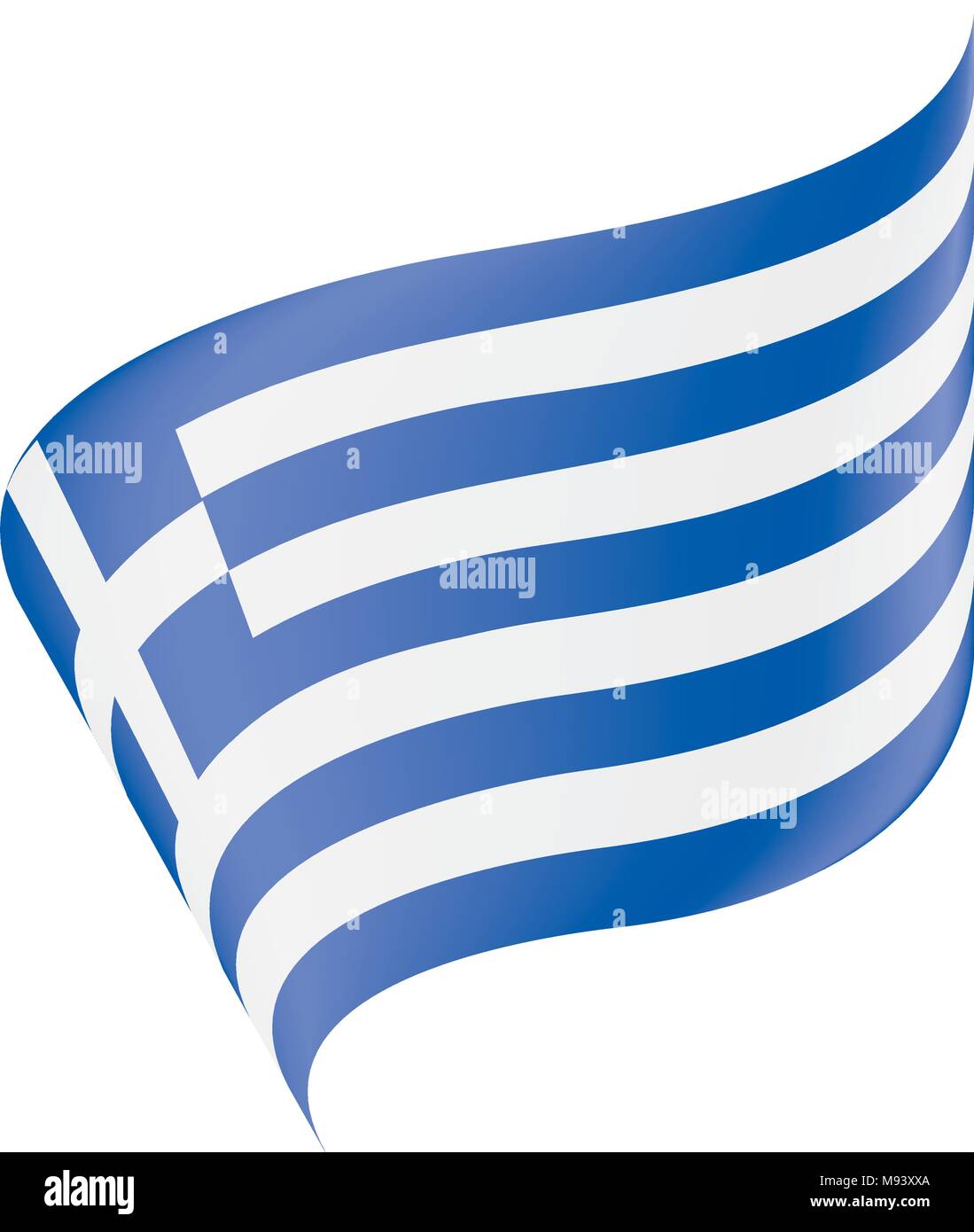 Greece flag, vector illustration Stock Vector Image & Art - Alamy