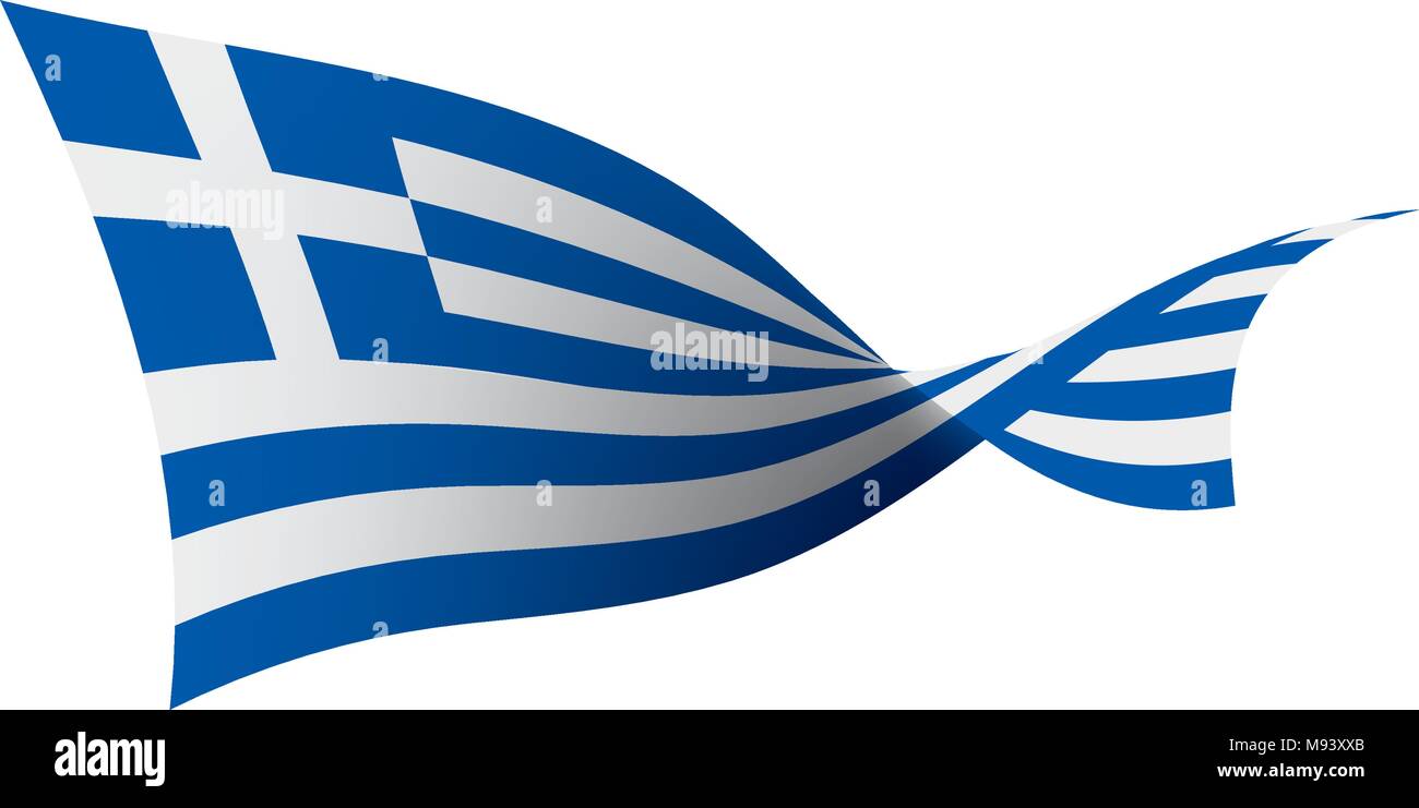 Greece flag, vector illustration Stock Vector Image & Art - Alamy
