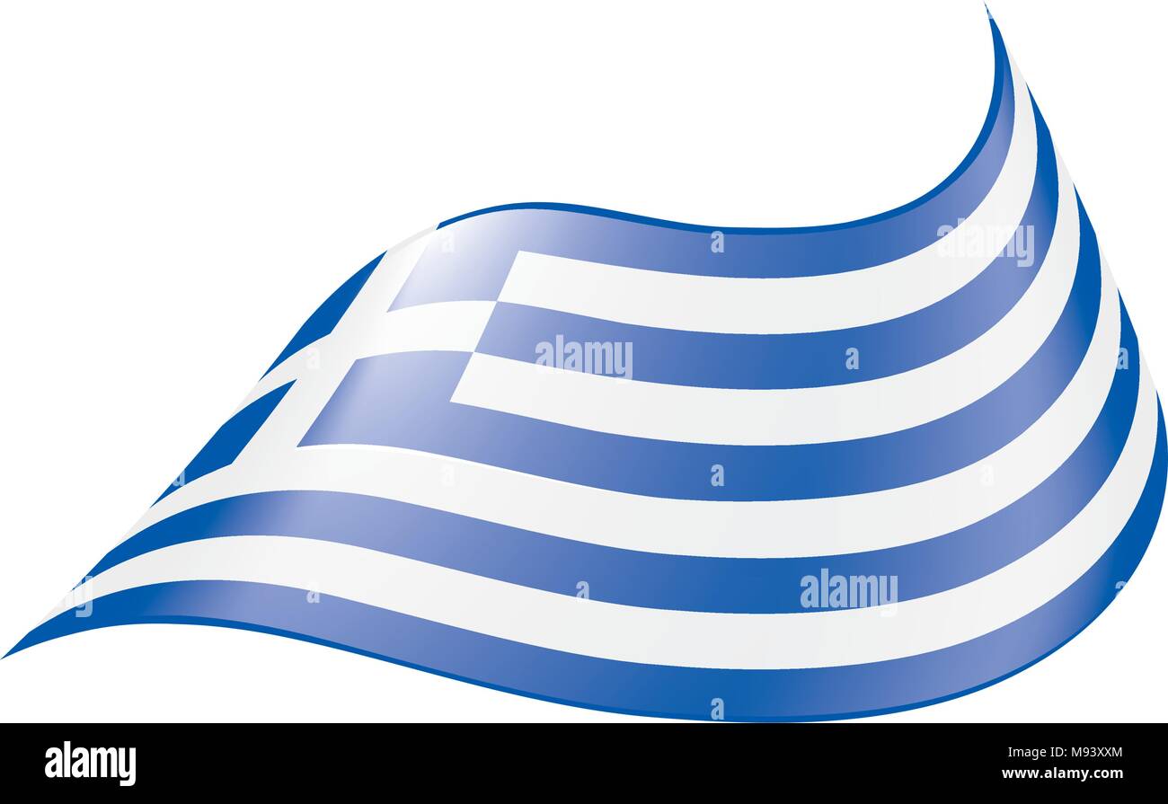 Greece flag, vector illustration Stock Vector Image & Art - Alamy