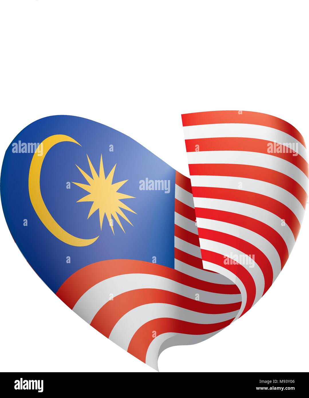 Malaysia flag, vector illustration Stock Vector Image & Art - Alamy