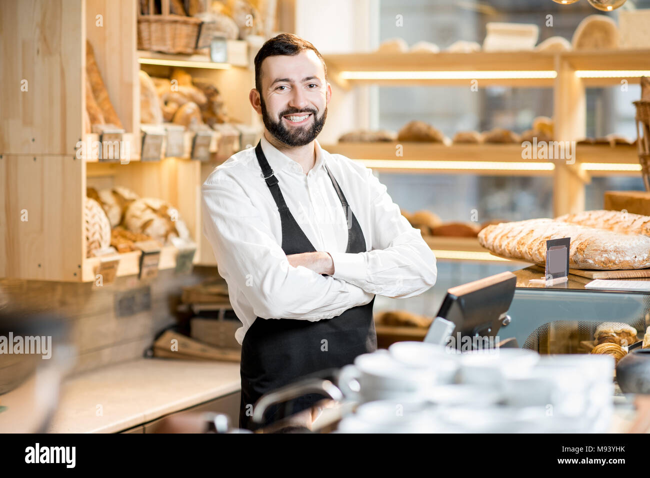 Bread at register hi-res stock photography and images - Alamy