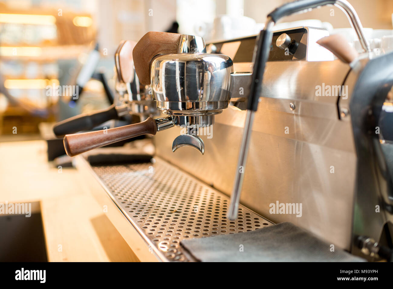 Professional coffee machine hi-res stock photography and images - Alamy