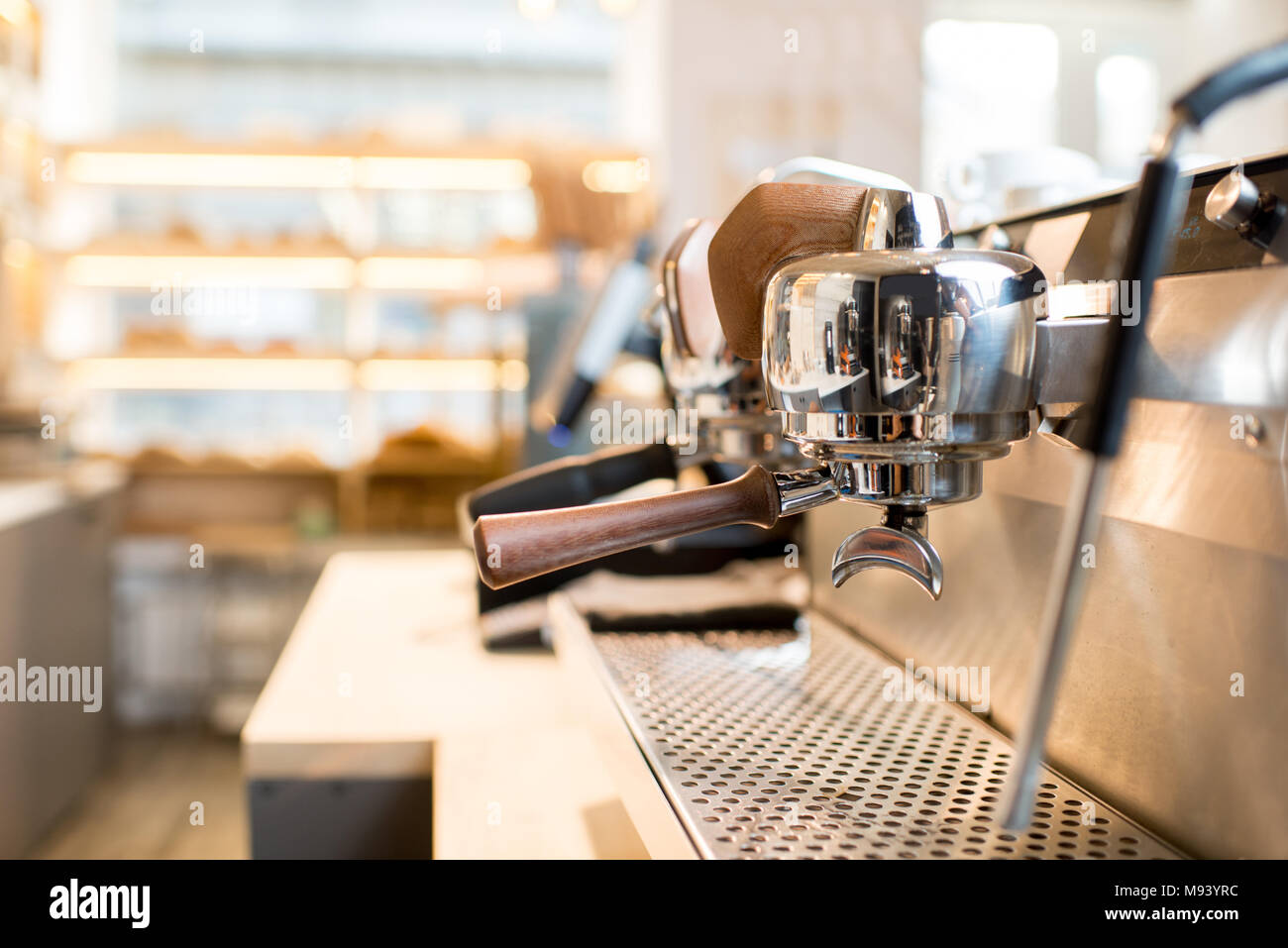 Professional coffee machine hi-res stock photography and images - Alamy