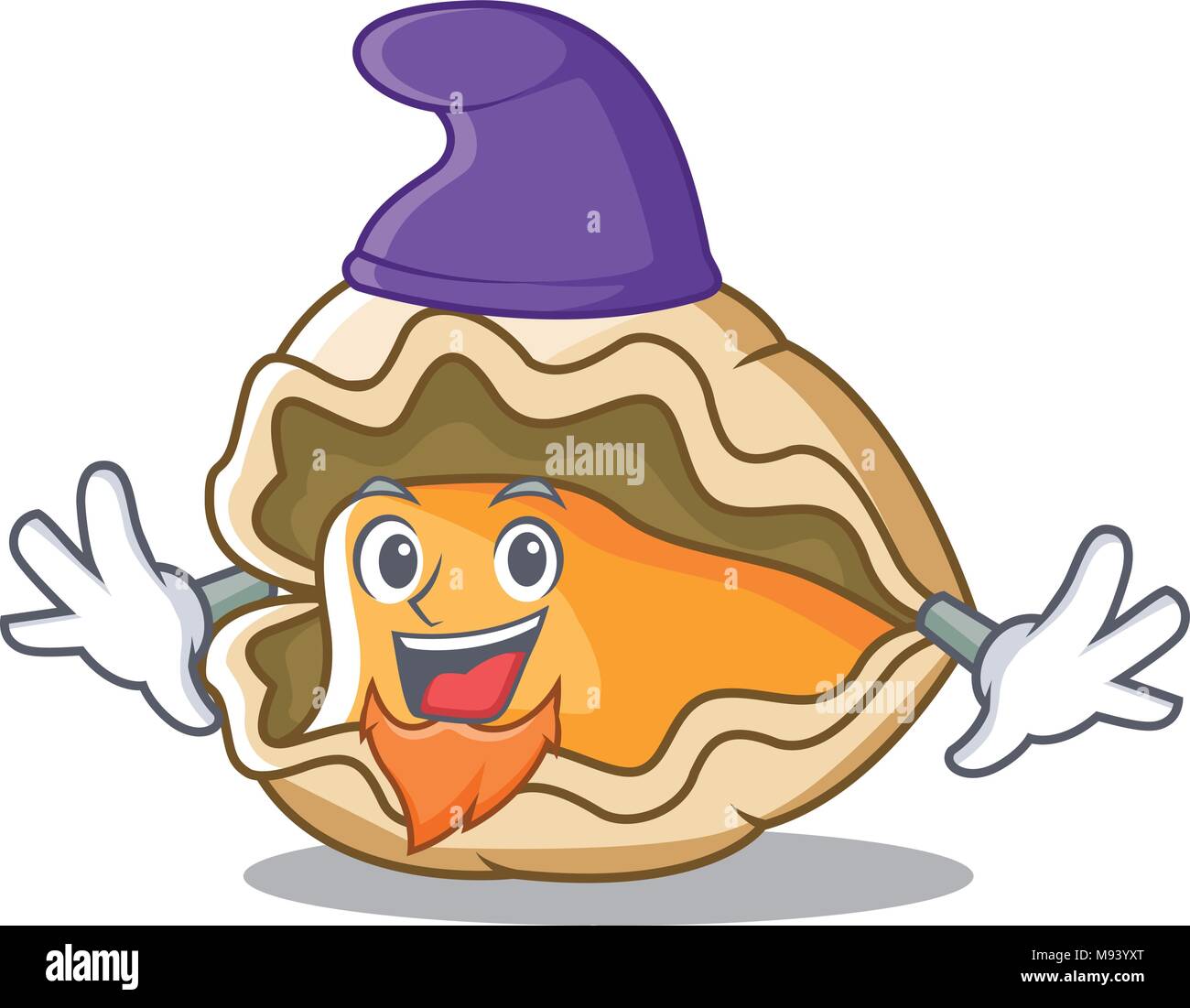 Elf oyster character cartoon style Stock Vector Image & Art - Alamy