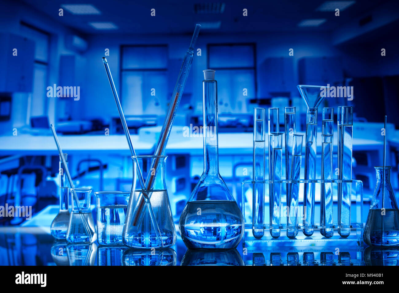 Laboratory equipment. Science concept Stock Photo - Alamy