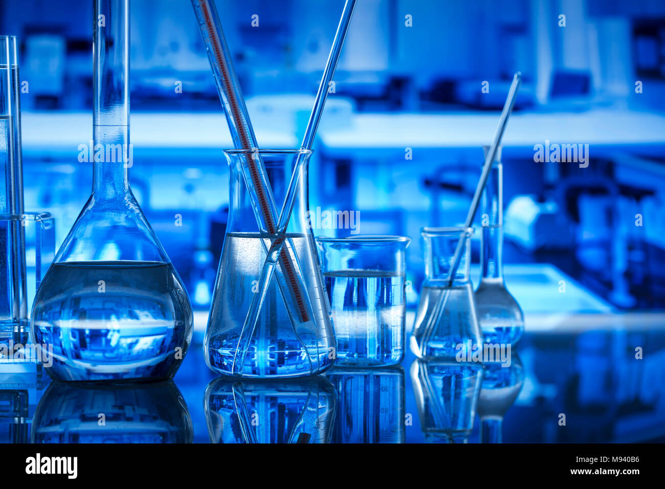 Laboratory equipment. Science concept Stock Photo - Alamy