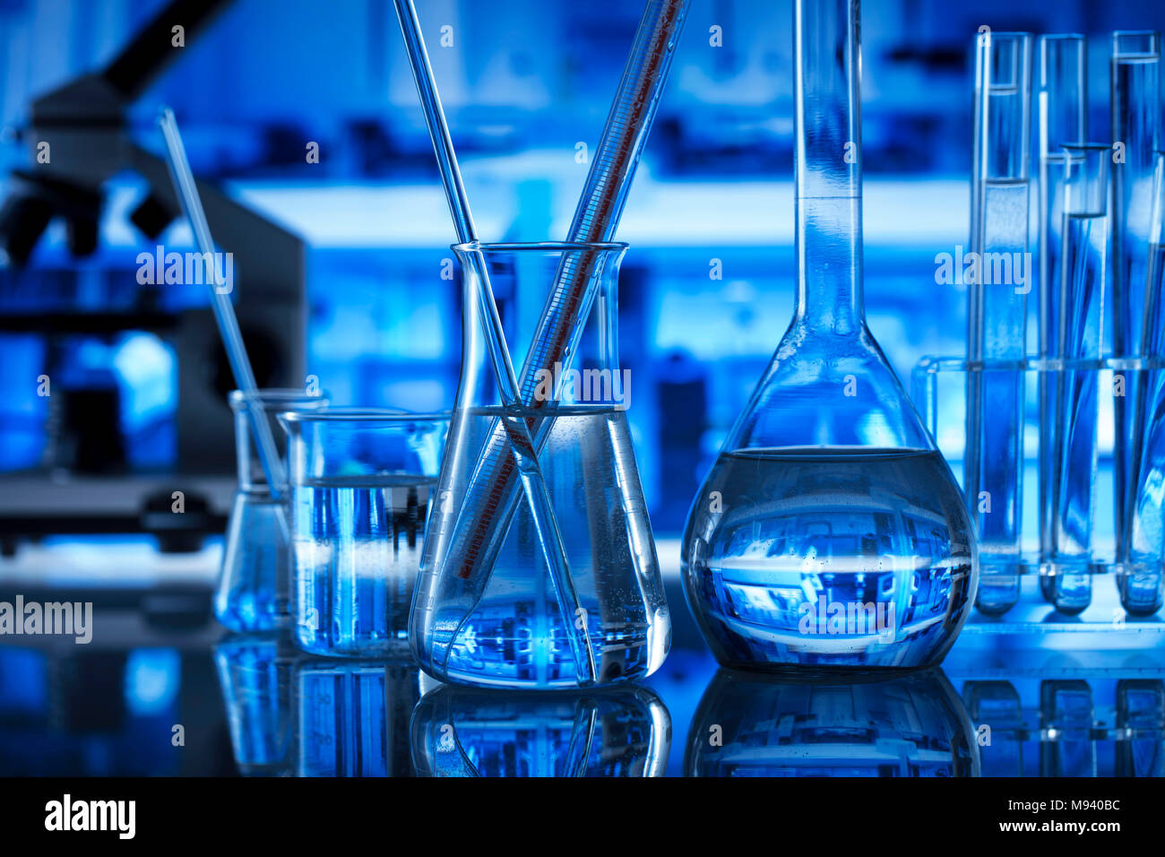 Laboratory equipment. Science concept Stock Photo - Alamy