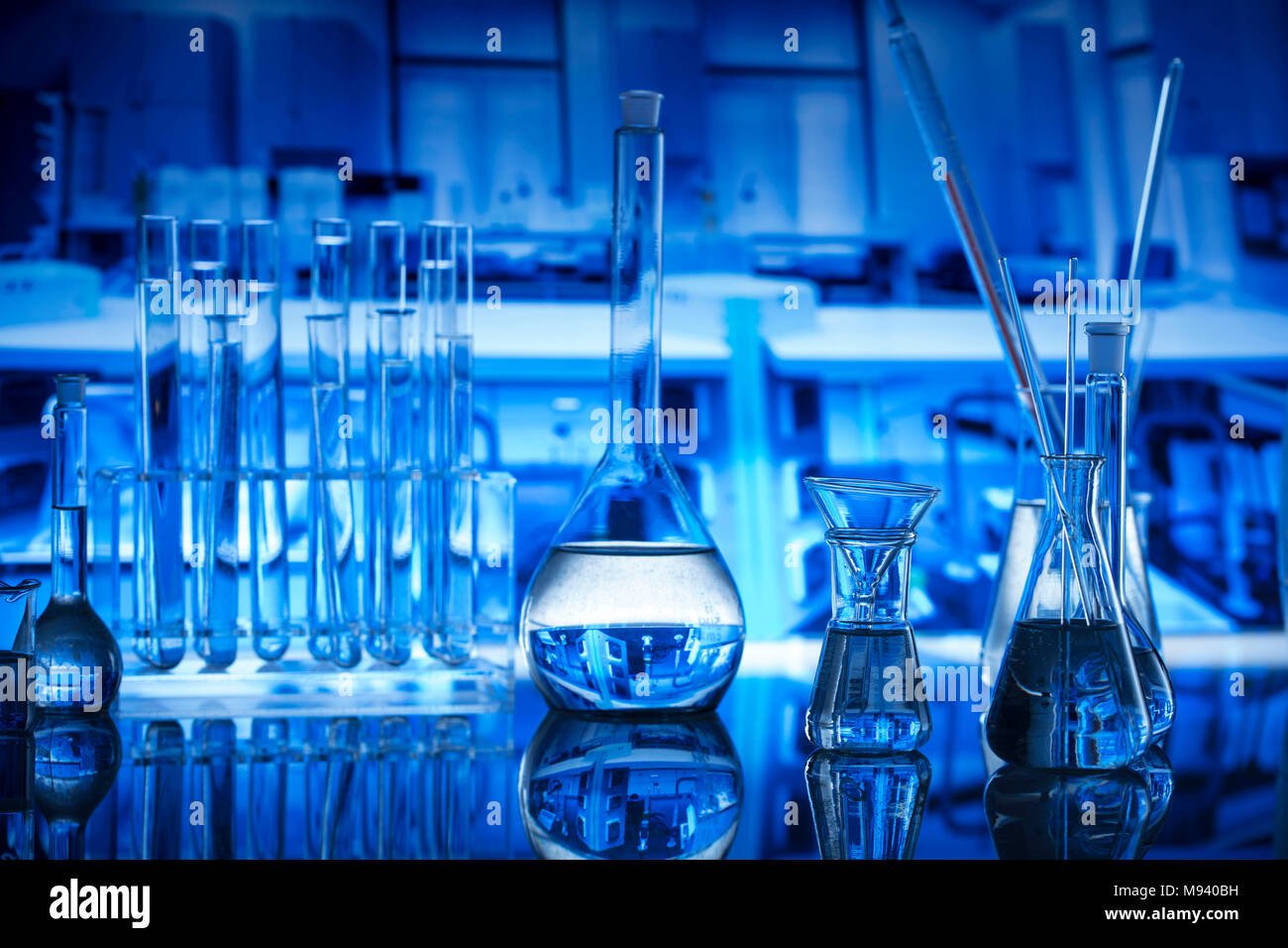 Laboratory equipment. Science concept Stock Photo - Alamy