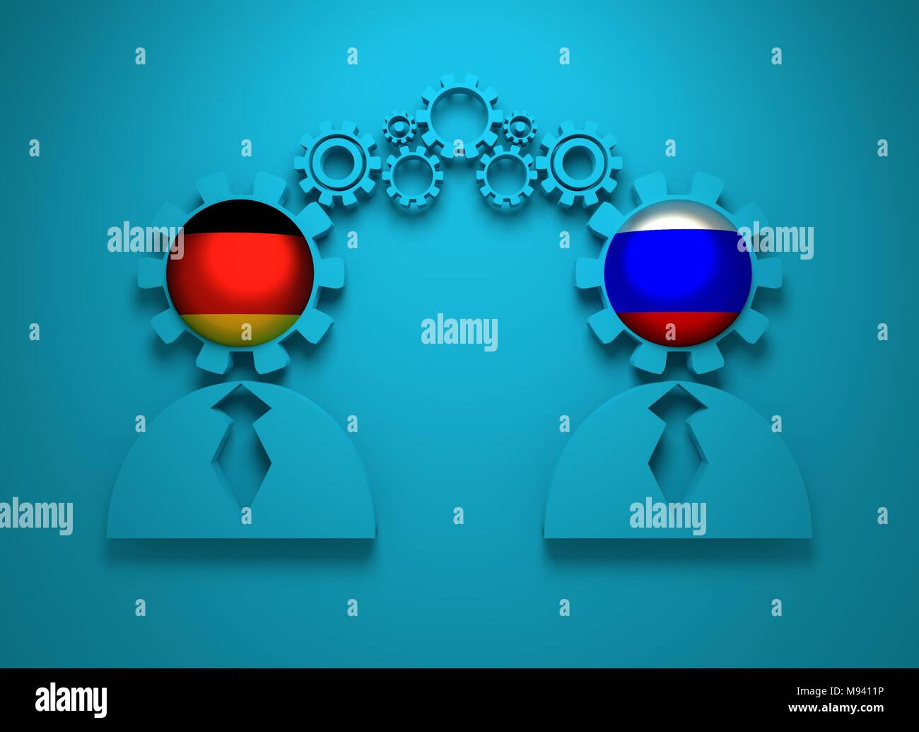 Image relative to politic and economic relationship between Germany and ...
