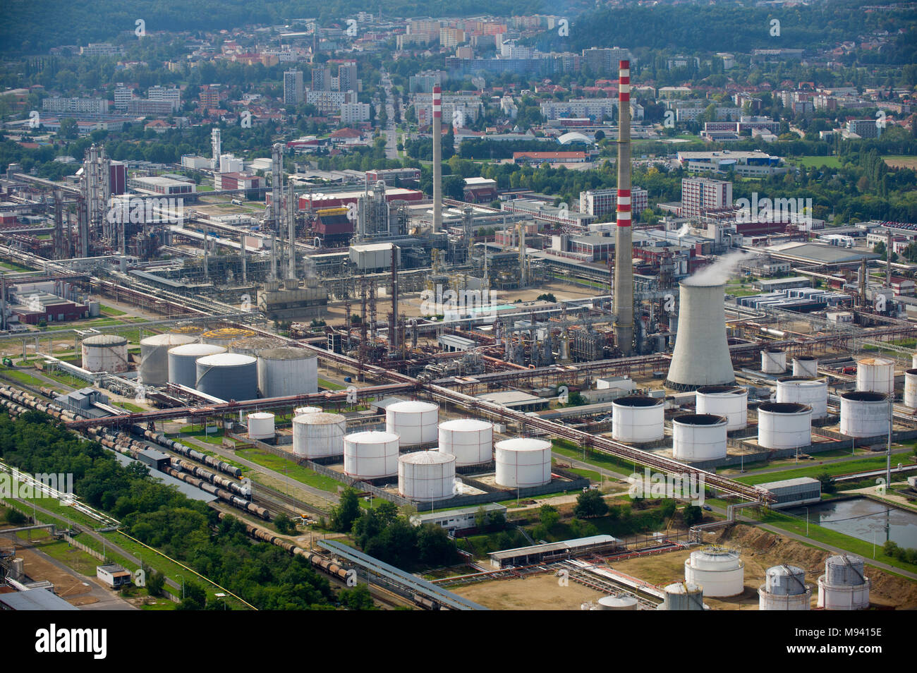 Synthos, chemical plant Stock Photo - Alamy