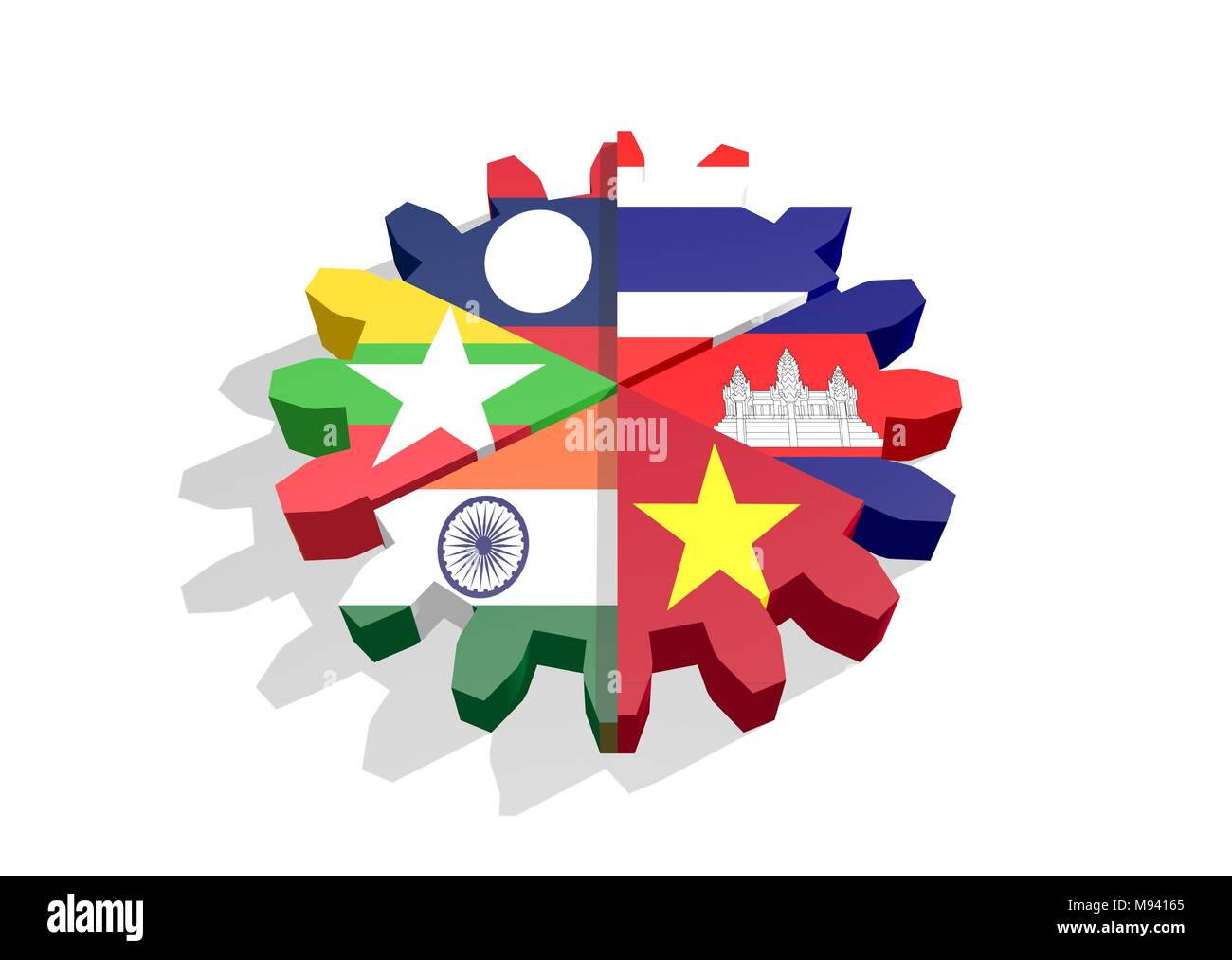 India thailand cooperation hi-res stock photography and images - Alamy
