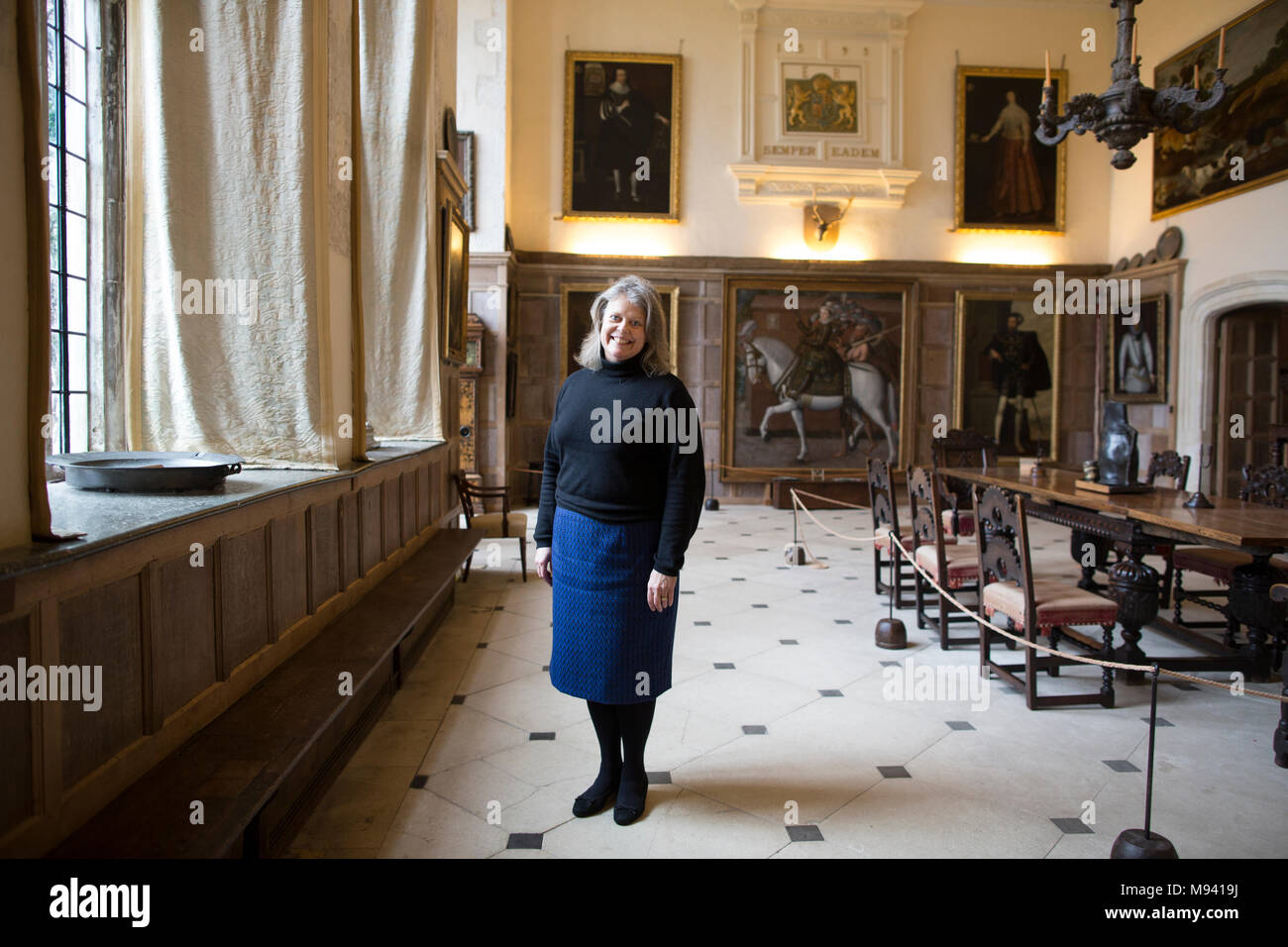 Châtelaine of Parham, Lady Emma Barnard, Parham House and Gardens ...