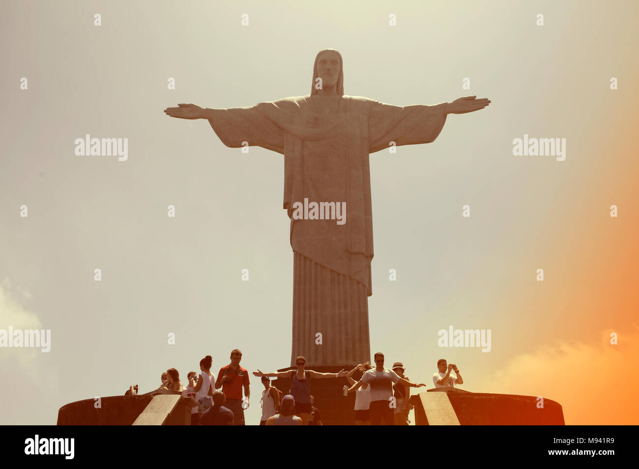 Statue of Christ the Redeemer, Corcovado, Rio de Janeiro, Brazil, South ...