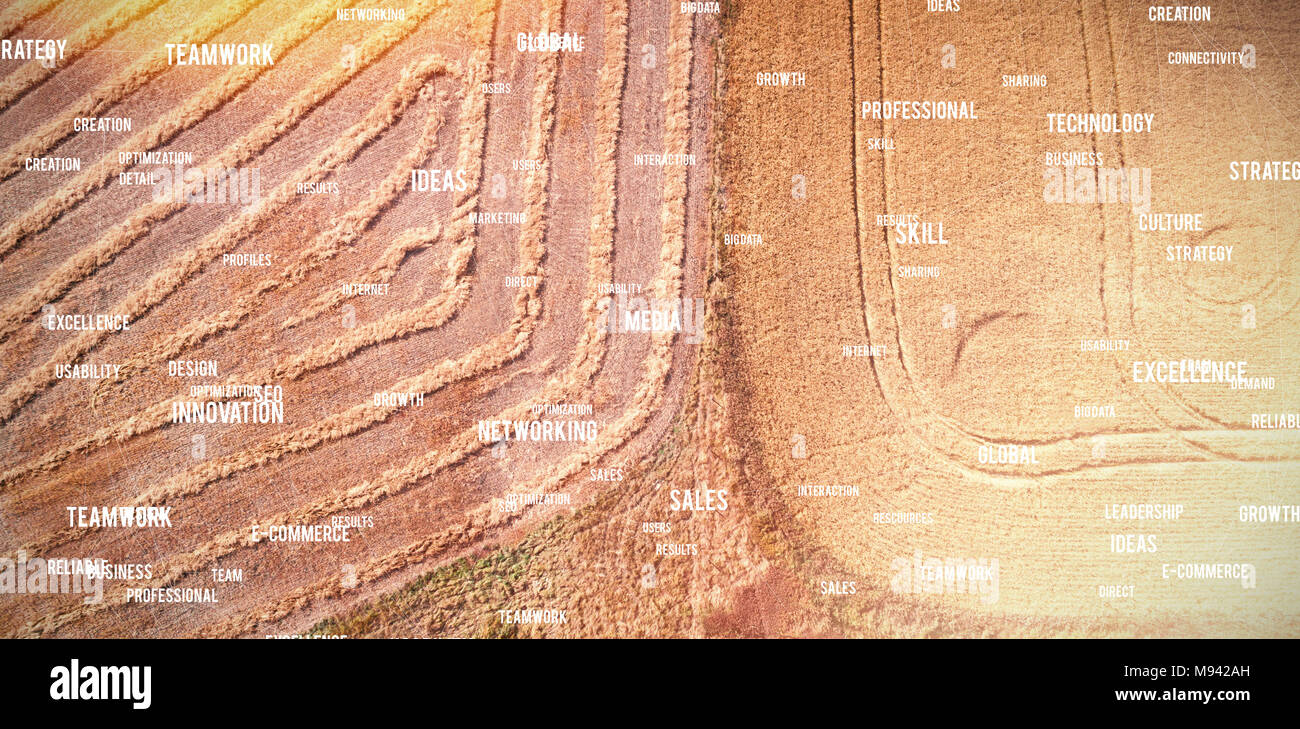 Composite image of sphere of words Stock Photo - Alamy