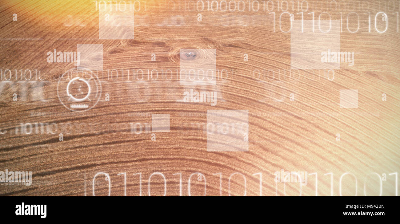 Composite image of interface Stock Photo - Alamy