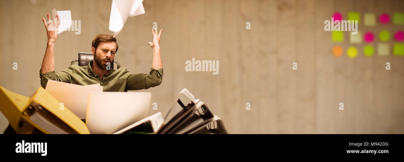 Man throwing chair hi-res stock photography and images - Alamy