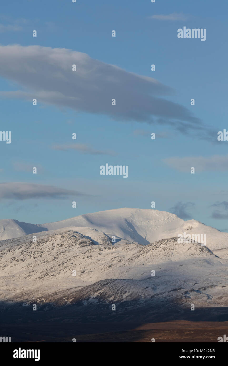 Ben Hope in winter, Sutherland, Highland Scotland Stock Photo - Alamy