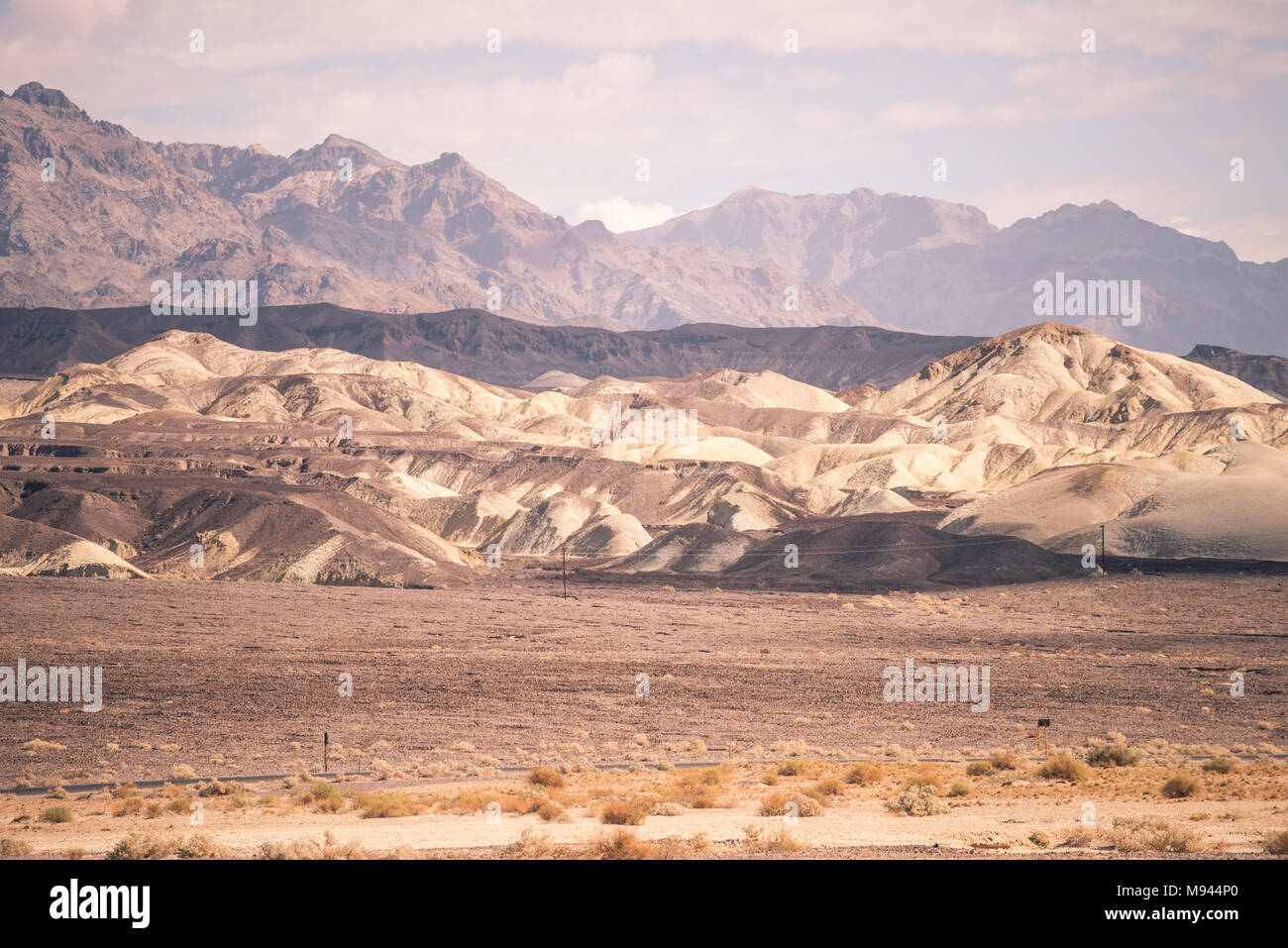 The desert of Death Valley Arizona Stock Photo - Alamy