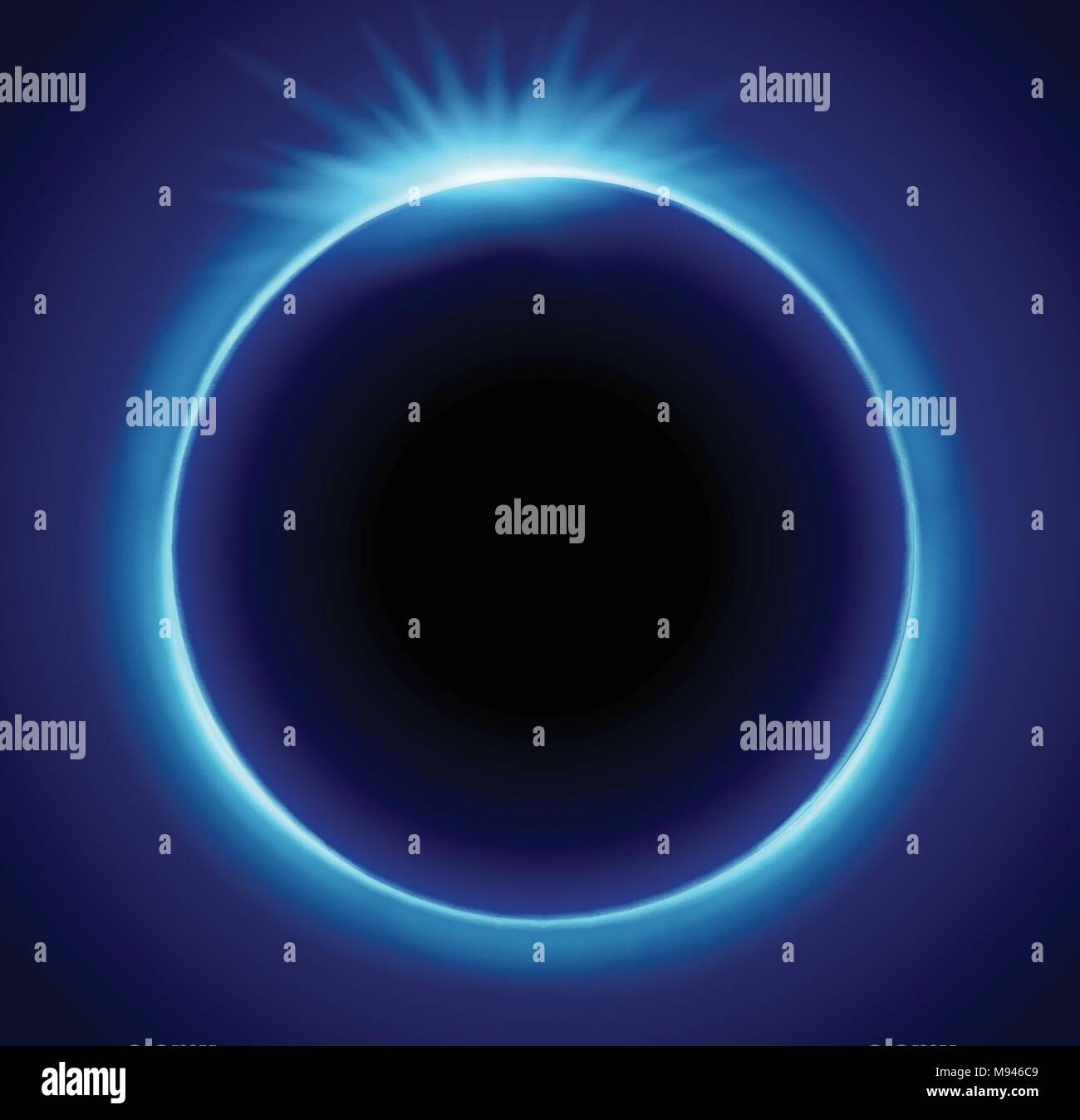 Background design with bright ring illustration Stock Vector Image ...