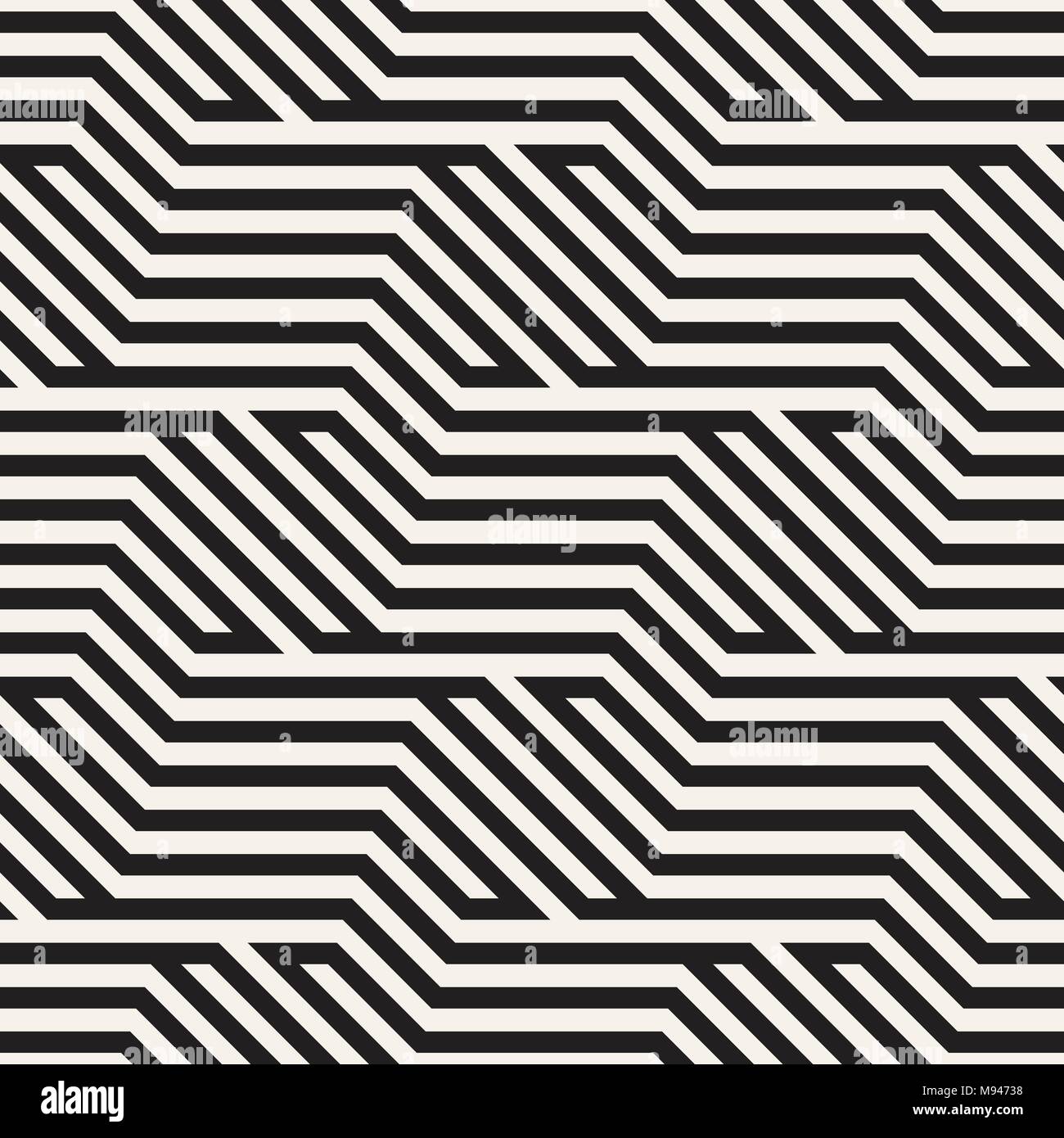 Vector seamless pattern. Modern stylish abstract texture. Repeating ...