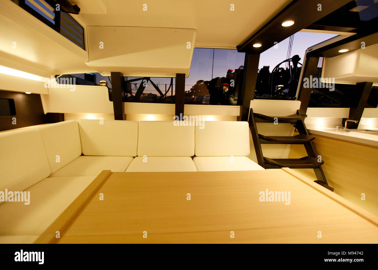 Nacira 67 designed by Axel de Beaufort. The result is a wide planning ...