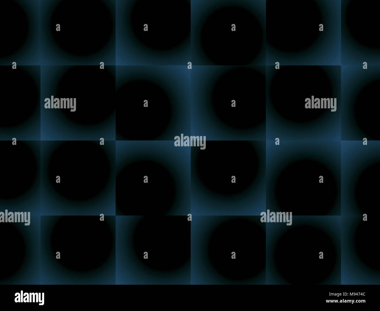 Abstract dynamic advertising, black and blue gradient square background ...