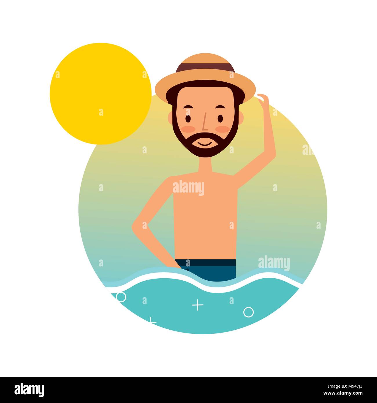 summer people vacations Stock Vector Image & Art - Alamy