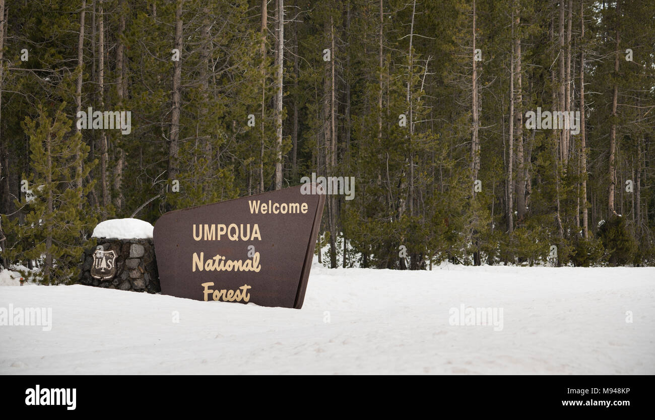 Entering white mountain national forest hi-res stock photography and ...