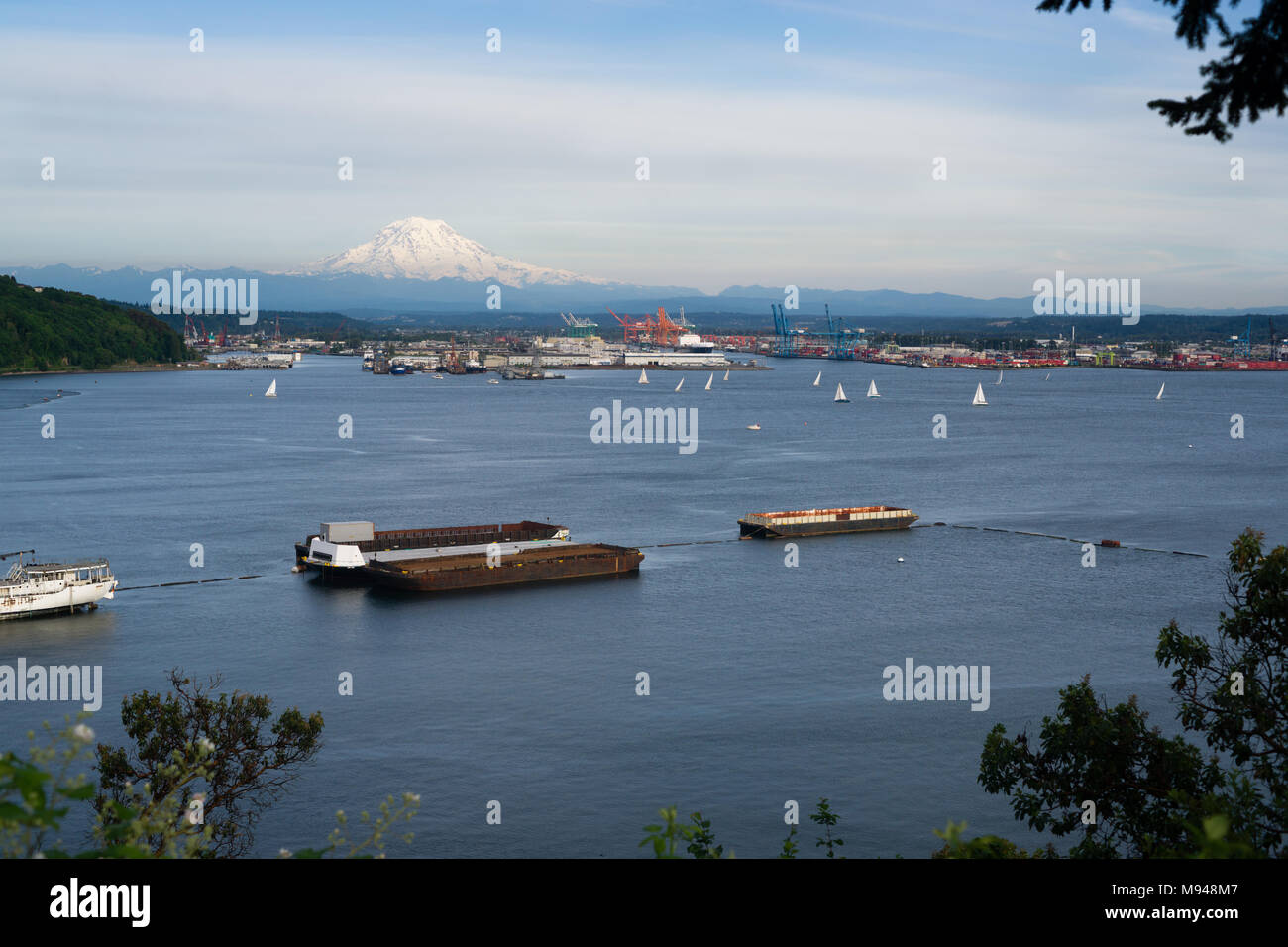 Boat enthusiasts get blown around the Puget Sound in Western Washington ...