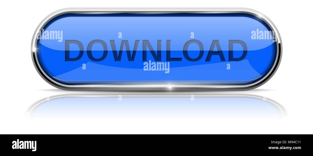 Blue download badge icon Stock Vector Images - Alamy