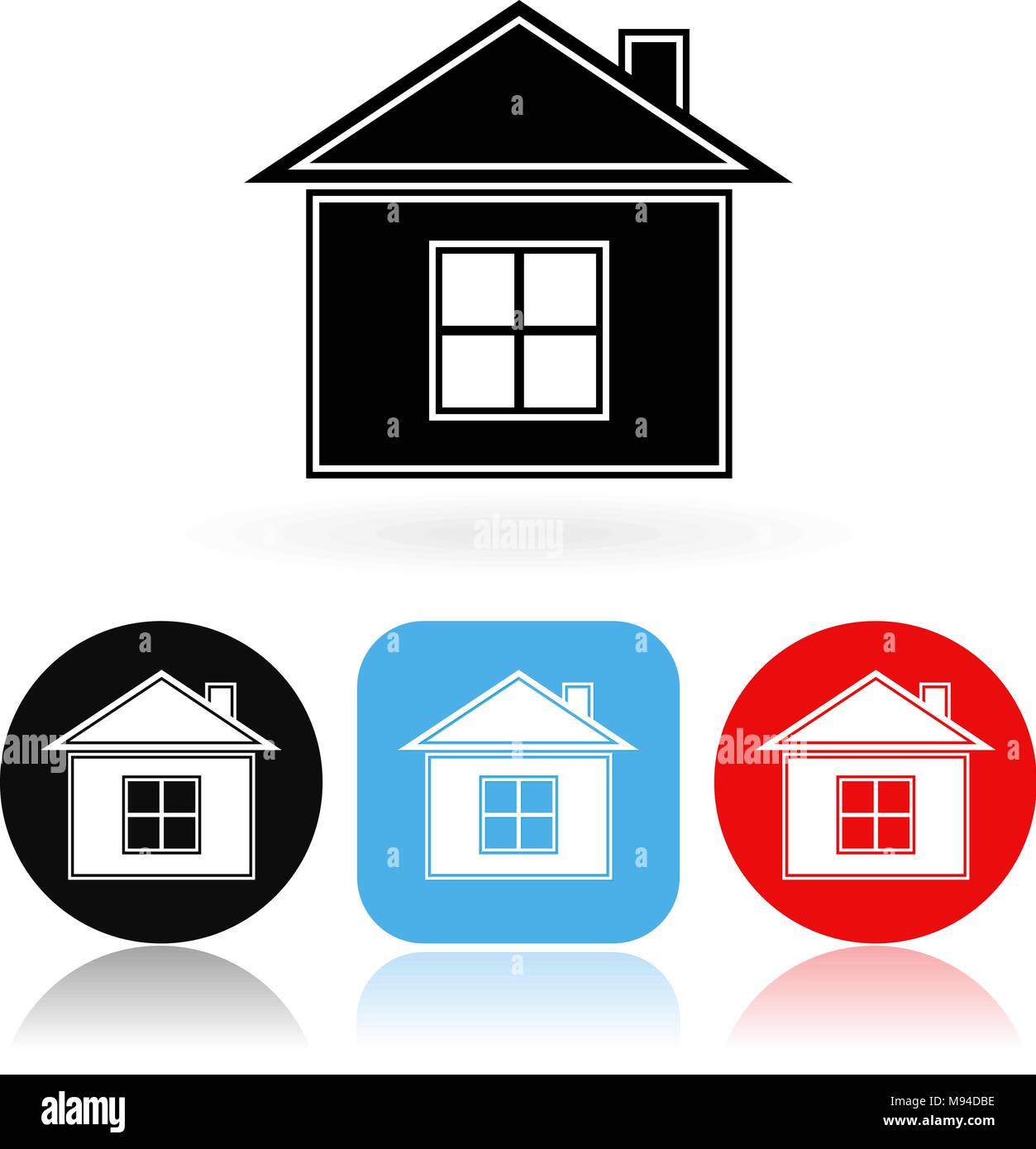 Home icon for homepage Stock Vector Images - Alamy
